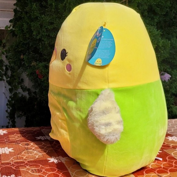 Squishmallows | Toys | Squishmallow Nellie The Parakeet First To Market ...